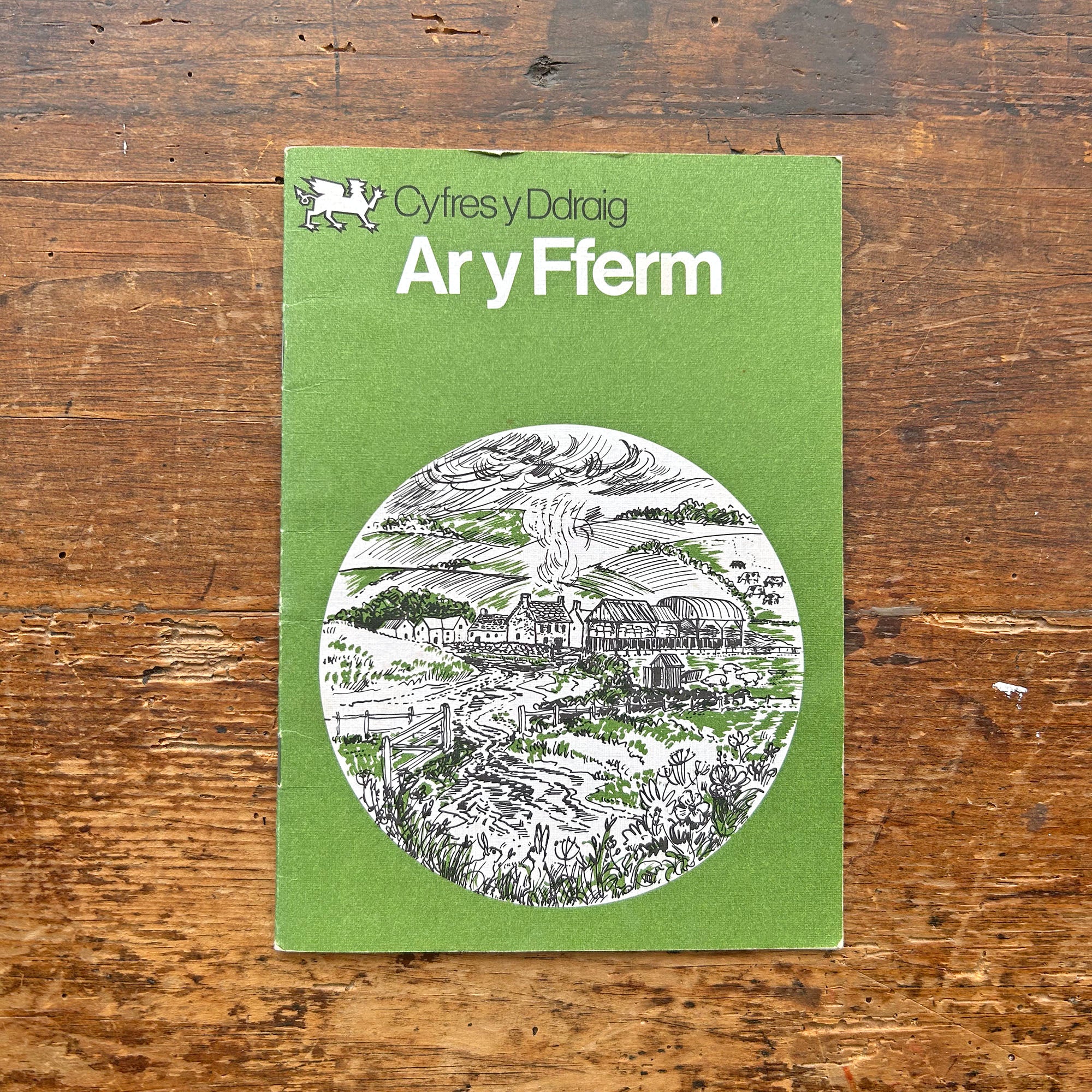 Ar y Fferm - Cyfres y Ddraig - Vintage Welsh Books 1978 (Preloved ...