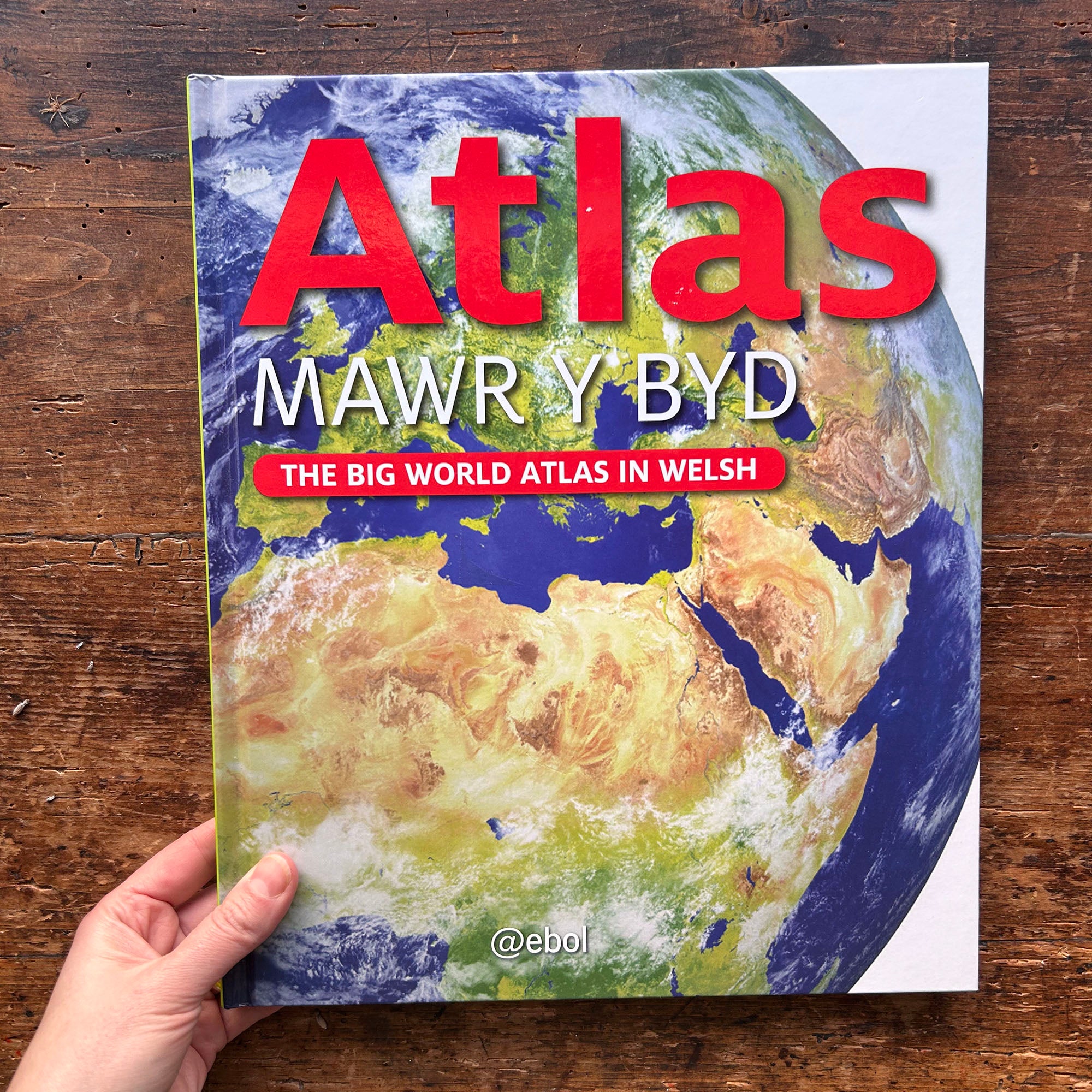 Atlas Mawr y Byd - The Big World Atlas in Welsh (Preloved) – The Welsh ...