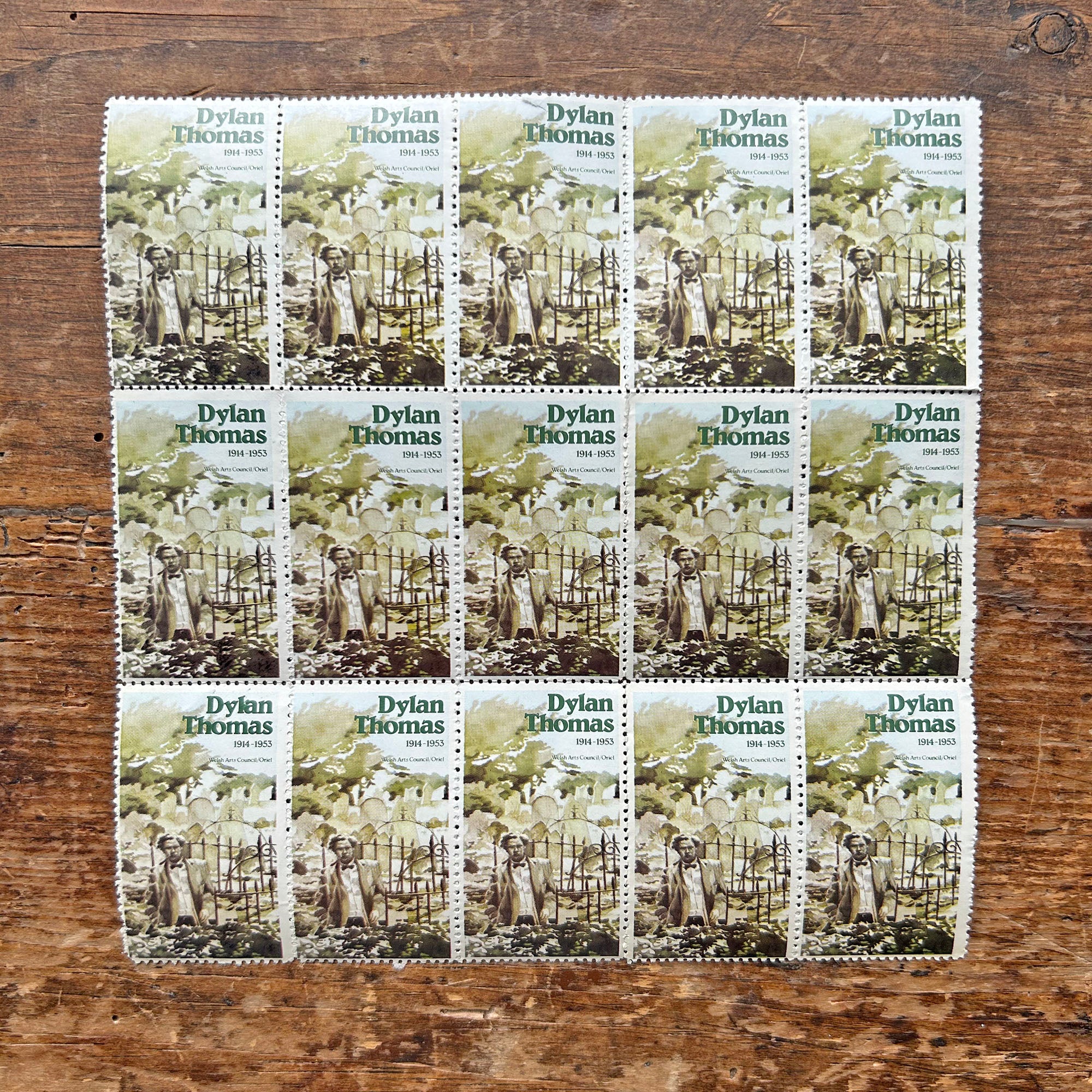 Collectable Stamps - Dylan Thomas - Welsh Arts Council - Vintage 1978 ...