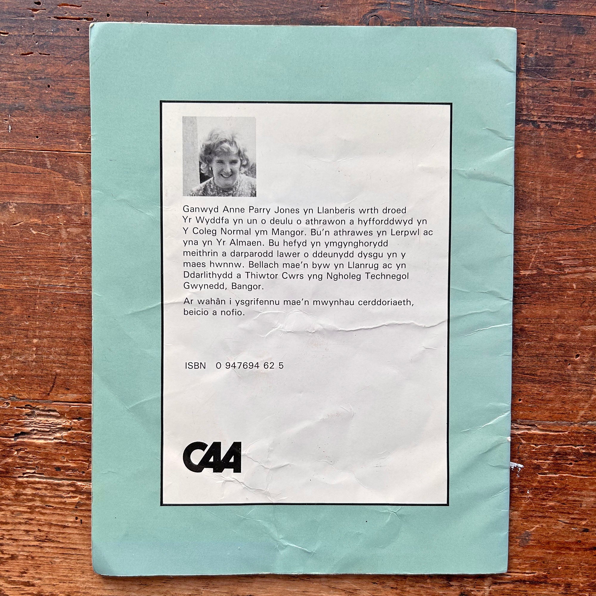 Gwên Caradog y Crocodeil - Anne Parry Jones 1990 (Preloved) – The Welsh ...