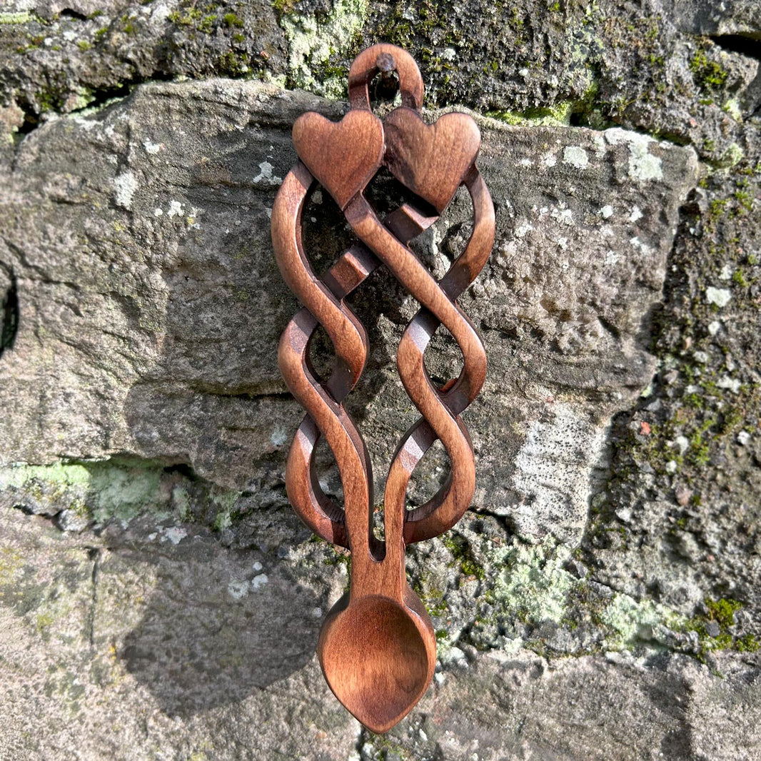 Welsh Love Spoons - Hand Carved in Wales
