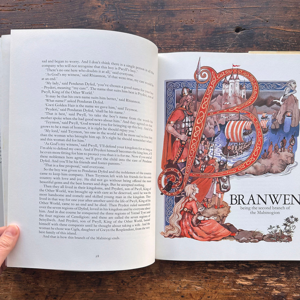 Tales from The Mabinogion - Illustrated - Gwyn Thomas, Kevin Crossley ...