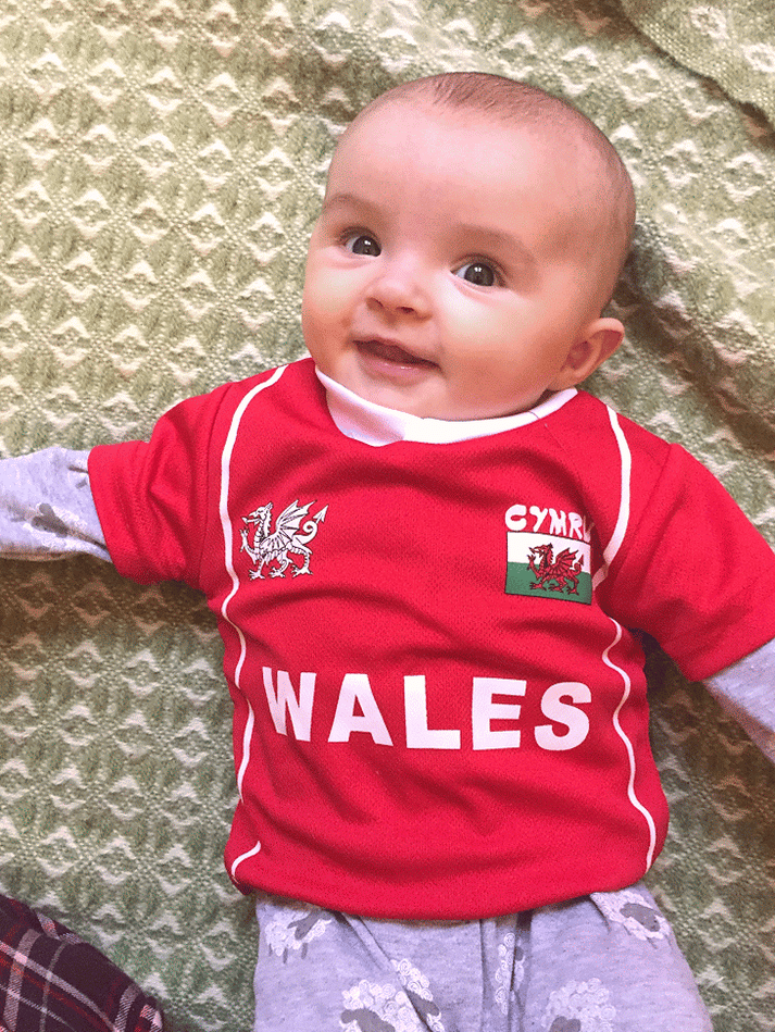 Welsh Football Kit - Wales / Cymru - Baby – The Welsh Gift Shop