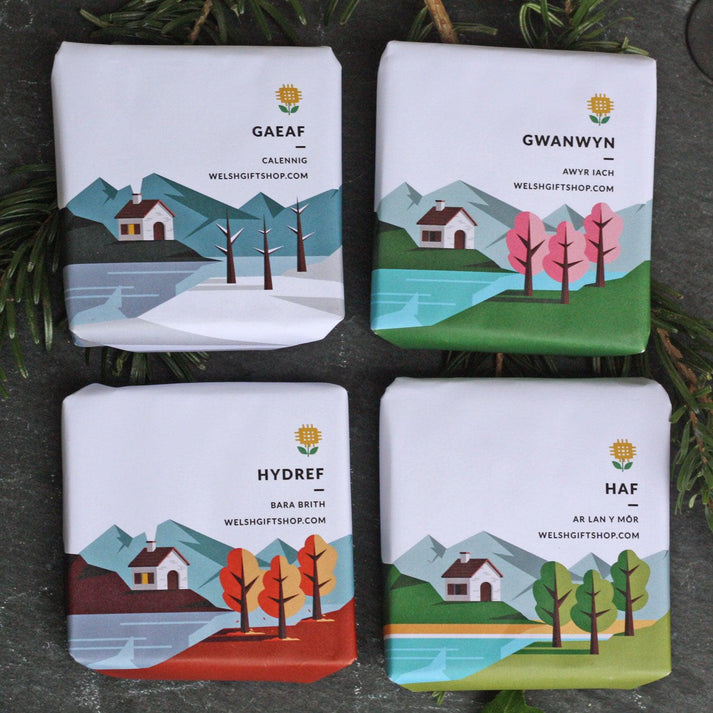 Soap Gift Set - Y Tymhorau - The Welsh Seasons