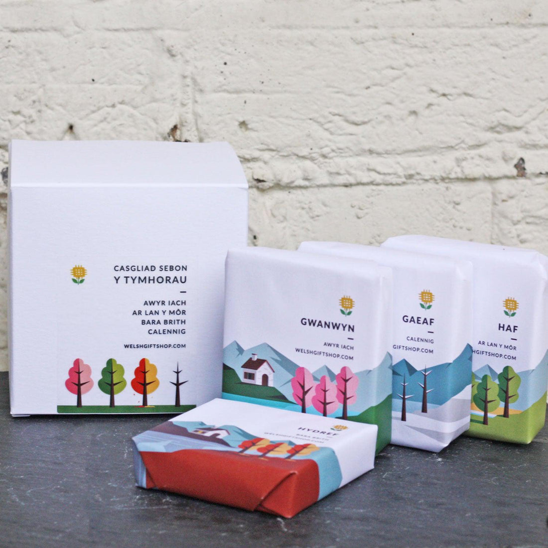 Soap Gift Set - Y Tymhorau - The Welsh Seasons – The Welsh Gift Shop