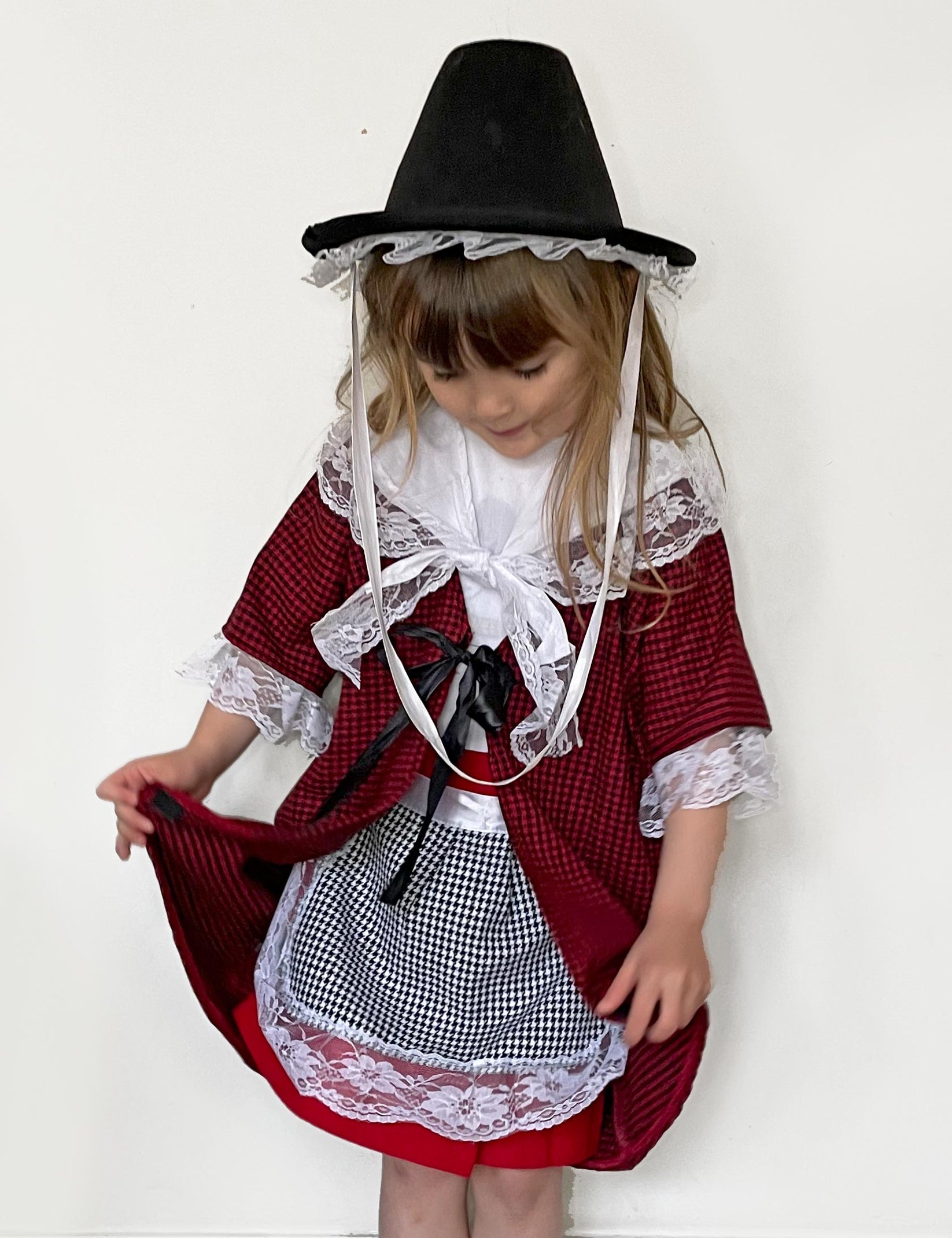 Welsh Lady's Costume - Traditional - Kids / Children / Girls / Babies ...